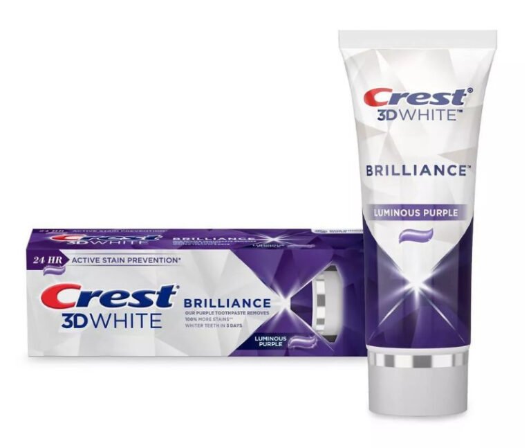 Crest 3D Brilliance Luminous Purple 130g - 3dpasty.eu